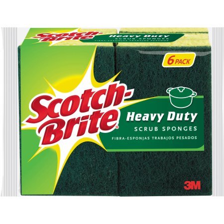 The super products Heavy Duty Kosher Scrub Sponge 4.5 in x 2.7 in x .6 ...