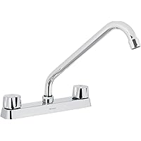 Foset Basic FP-317, Mezcladora acero inoxidable 8" para fregadero ...