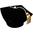 Amazon.com: Endea Graduation Deluxe Doctoral Graduation Tam with Four ...