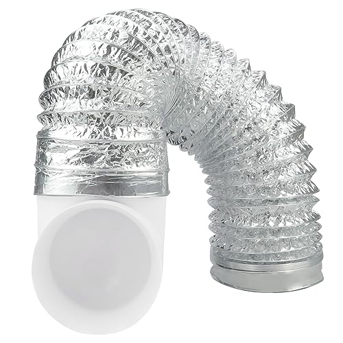 Sporthfish Dryer Vent Connector Kit 4'' Dryer Vent Elbow 90 for Tight ...