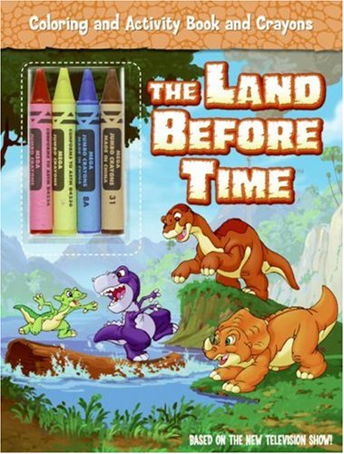 The Land Before Time: Coloring and Activity Book and Crayons (Land ...