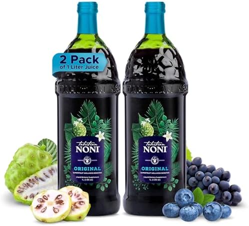 TAHITIAN NONI Juice by Morinda, Original and Authentic, Noni Fruit Puree from Tahiti with ...