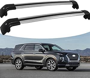 HEKA Cross Bar fit for Hyundai Palisade 2019 2020 2021 Roof Rail Rack ...