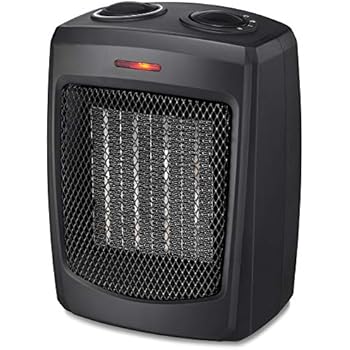 Amazon.com: Intertek 1500 Watt Ceramic Electric Portable Heater (Black ...