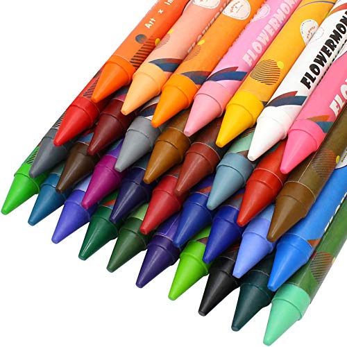 Large Crayons for Kids Ages 2-4, 36 Colors Nontoxic Crayons for ...