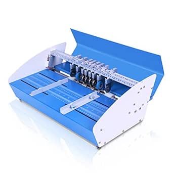 BuoQua 3-i-1 spårmaskin 46 cm elektrisk creasing maskin för papper ...