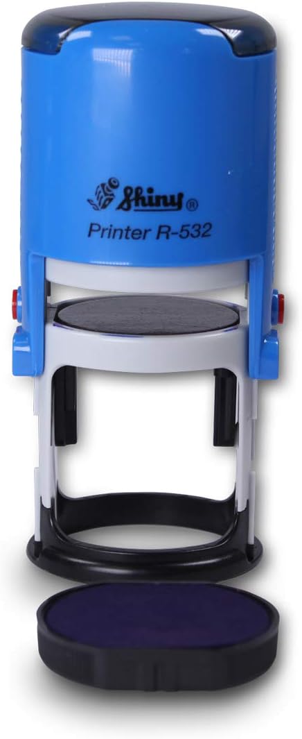 Timbro rotondo personalizzato a piacere, Shiny R-532, diametro Ø 32 mm ...