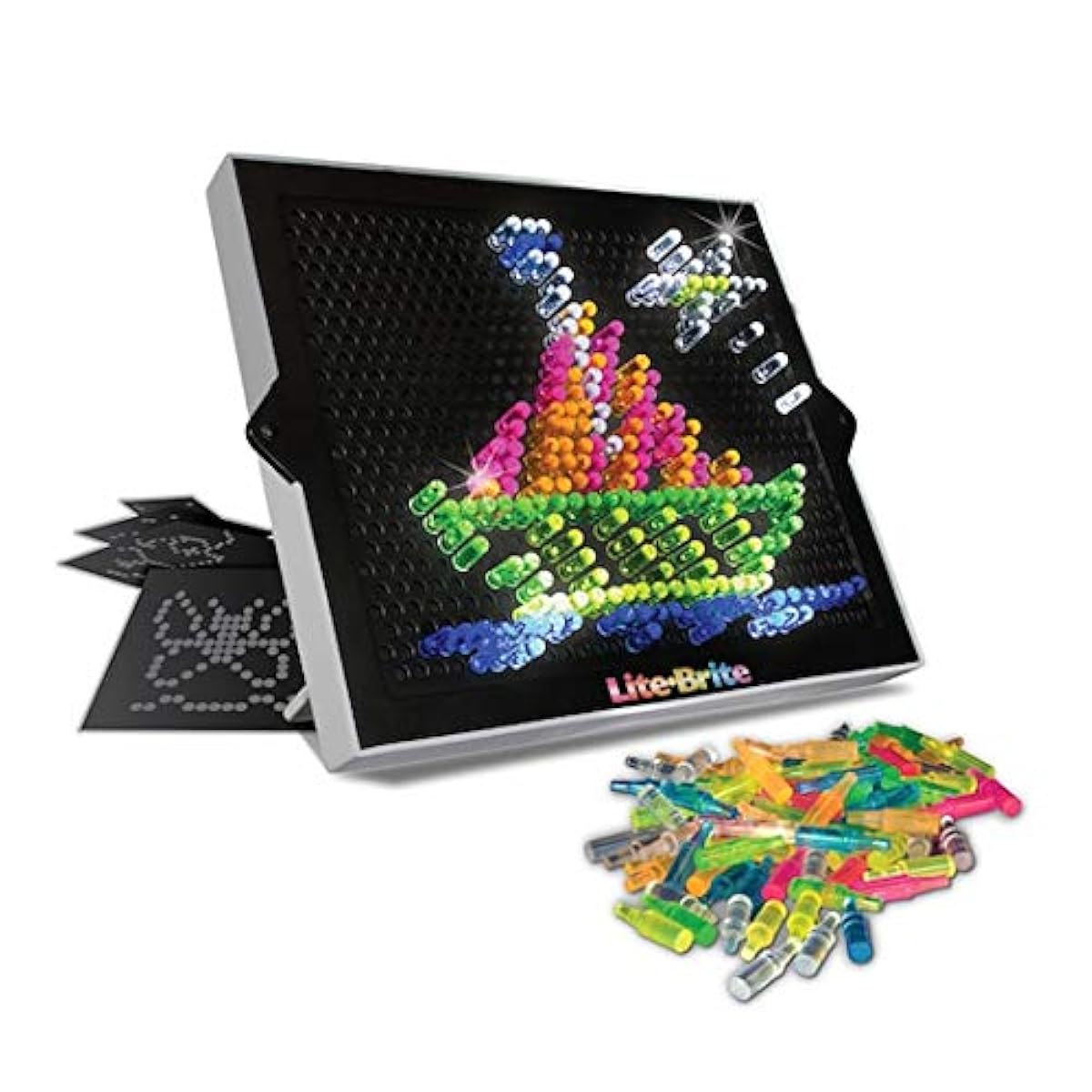 Lite Brite Magic Screen Vintage Fun Light Bright Game Templates Arts 