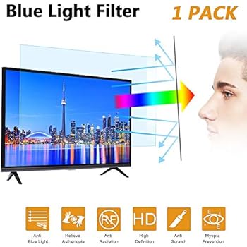 Amazon.com: 32 in Blue Light TV Screen Protector, Anti Blue Light ...