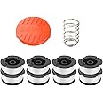 Amazon.com : Hechuang 9 Pack Weed Eater Spool Spool Replacement for Black+Decker AF-100 String ...