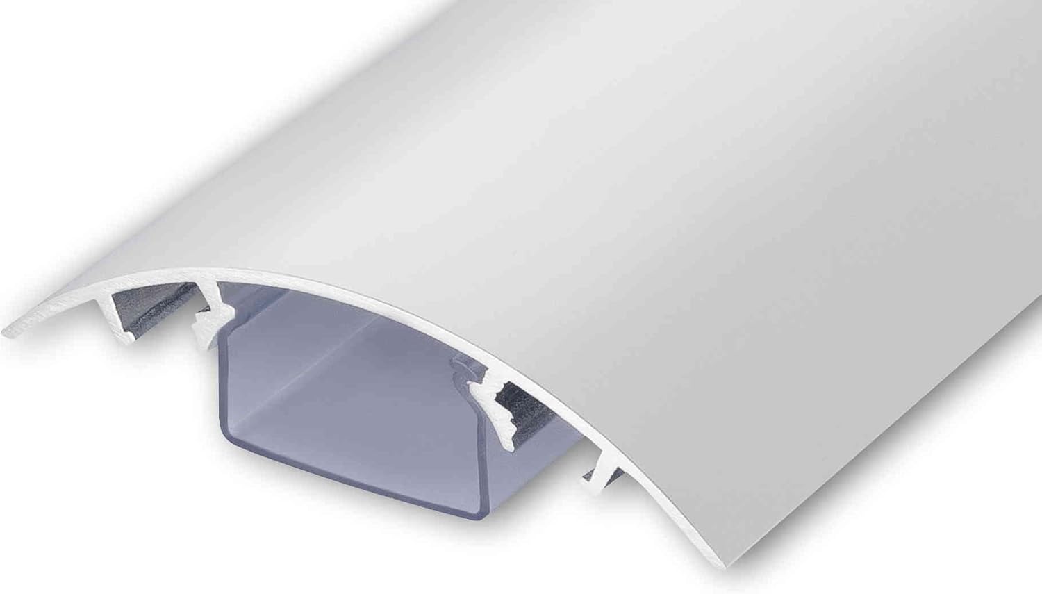 Design TV cable conduit aluminium ALUNOVO – cable duct 80mm x 21mm ...