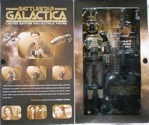 Amazon.com: Classic Battlestar Galactica Gold Cylon Commander 12 Inch ...