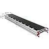 Black Ice Extra-Long 7' 10" Snowmobile Loading Ramp with Wide Glides ...