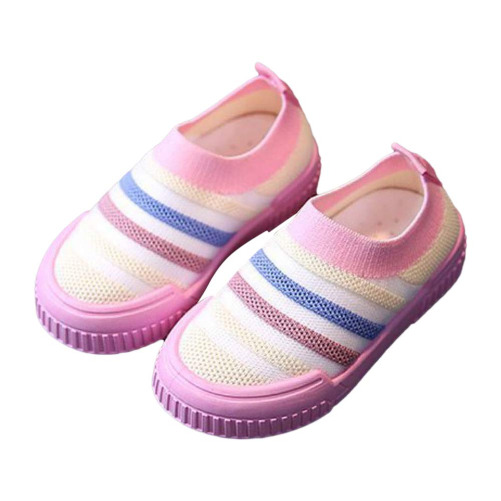 Buy Hopscotch Girls Rubber Solid Breathable Slip Ons Shoes in Pink, UK ...