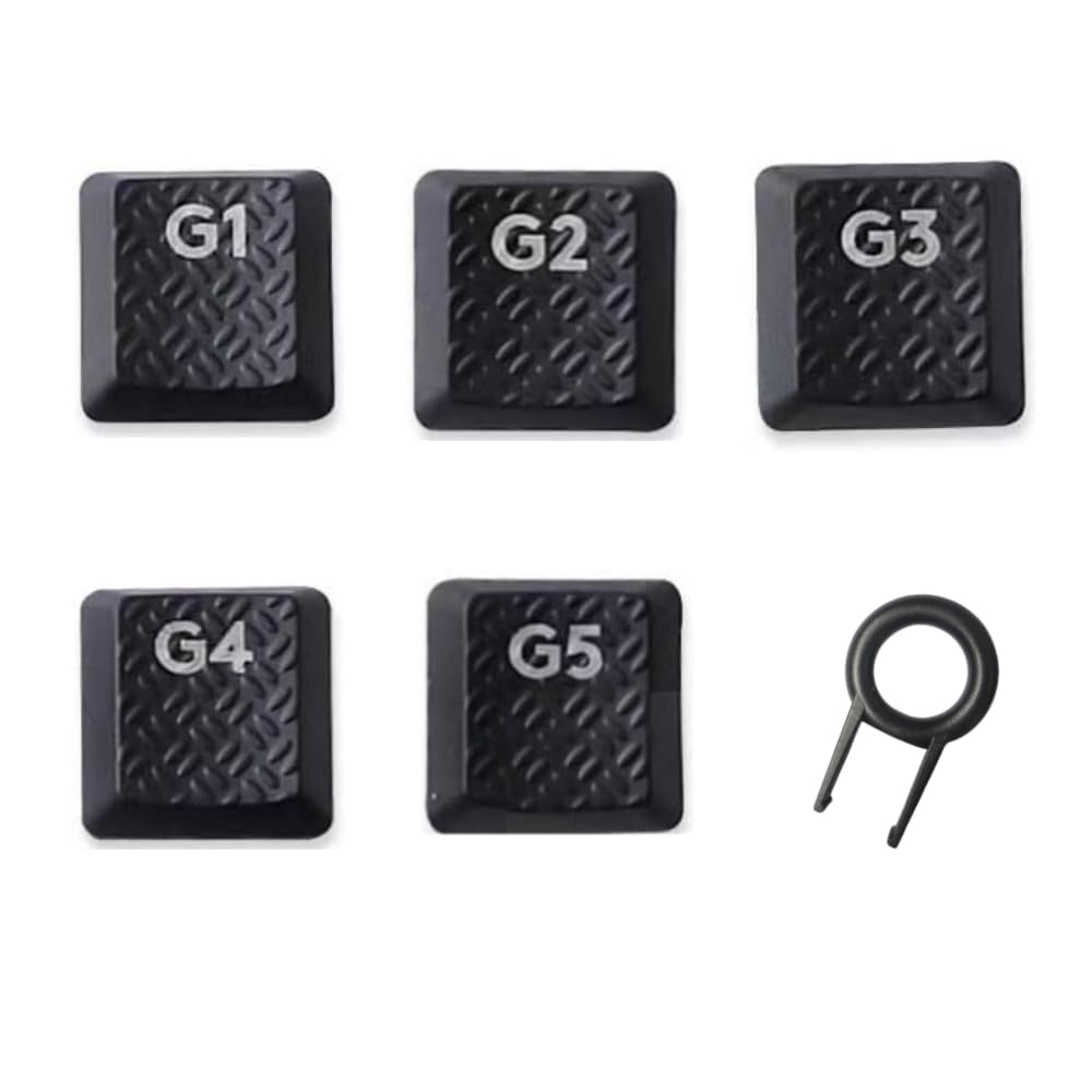 Texture Tactility Backlit Keycaps G1 G2 G3 G4 G5 Keys Replacement for ...