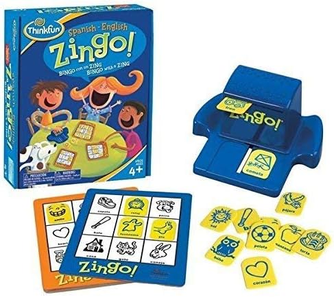 Think Fun Zingo Spiel Ravensburger Bilingual (76321): Amazon.de: Spielzeug