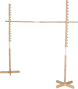 Amazon.com: Get Out! Wooden Limbo Set, 5’ Feet Tall – Colored Limbo ...