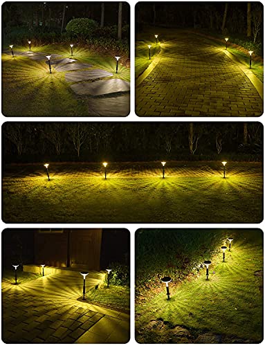 LITOM Pathway Outdoor 3 Modes Wireless LED Landscape, IP65 Waterproof ...