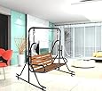 Kaushalendra Garden Zula Indoor Swing Teak Wood: Amazon.in: Electronics