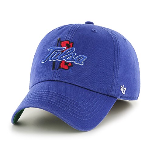 '47 NCAA Tulsa Golden Hurricane Franchise Fitted Hat, Royal, - Want It All