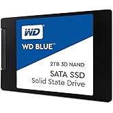 Amazon.com: Western Digital 1TB WD Blue 3D NAND Internal PC SSD - SATA III 6 Gb/s, 2.5"/7mm, Up ...