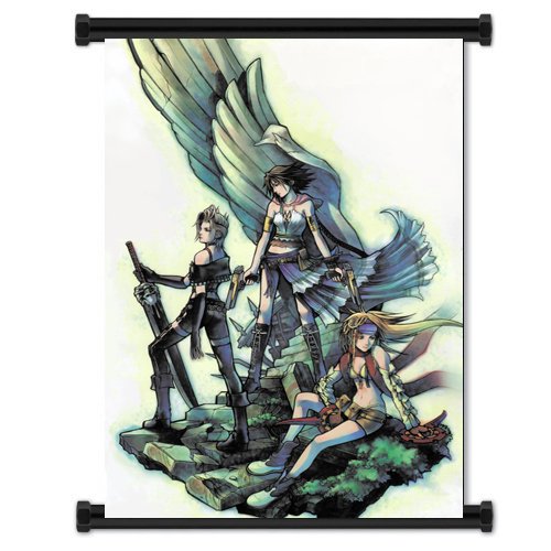 Amazon.com: Final Fantasy X-2 Game Fabric Wall Scroll Poster ( 16x23 ...