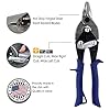 Estwing T3-18 18 Oz Tinner's Hammer & Malco C5R 5-Blade Pipe Crimper in ...