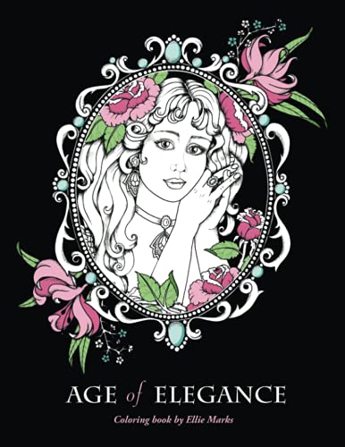 Age of Elegance: Coloring Book by Ellie Marks: Marks, Ellie ...