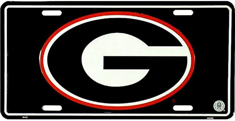 Amazon.com: Signs 4 Fun SLC445 Georgia Bulldogs G License Plate: Home ...