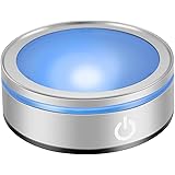 Amazon.com: EUSTUMA LED Light Base Non-Slip Round Display Stand for 3D ...