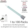 3M Scotch-Weld DP-190 Gray Epoxy Adhesive (50ml/1.7oz w/ Mixing Gun) in ...