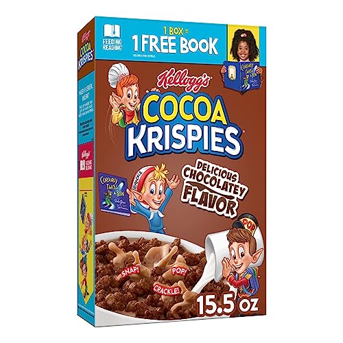 Kellogg's Cocoa Krispies Breakfast Cereal, Kids Snacks, Rice Krispies ...