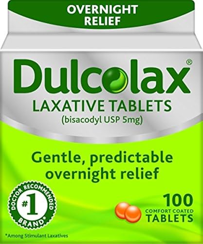 Dulcolax 5 mg Laxative Tablets for Constipation - 100 ea in Kuwait ...