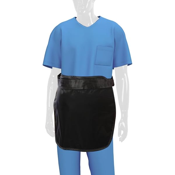 Radiation Protection Apron Economy Frontal - 0.5mm Pb, Tie-Front, Royal ...