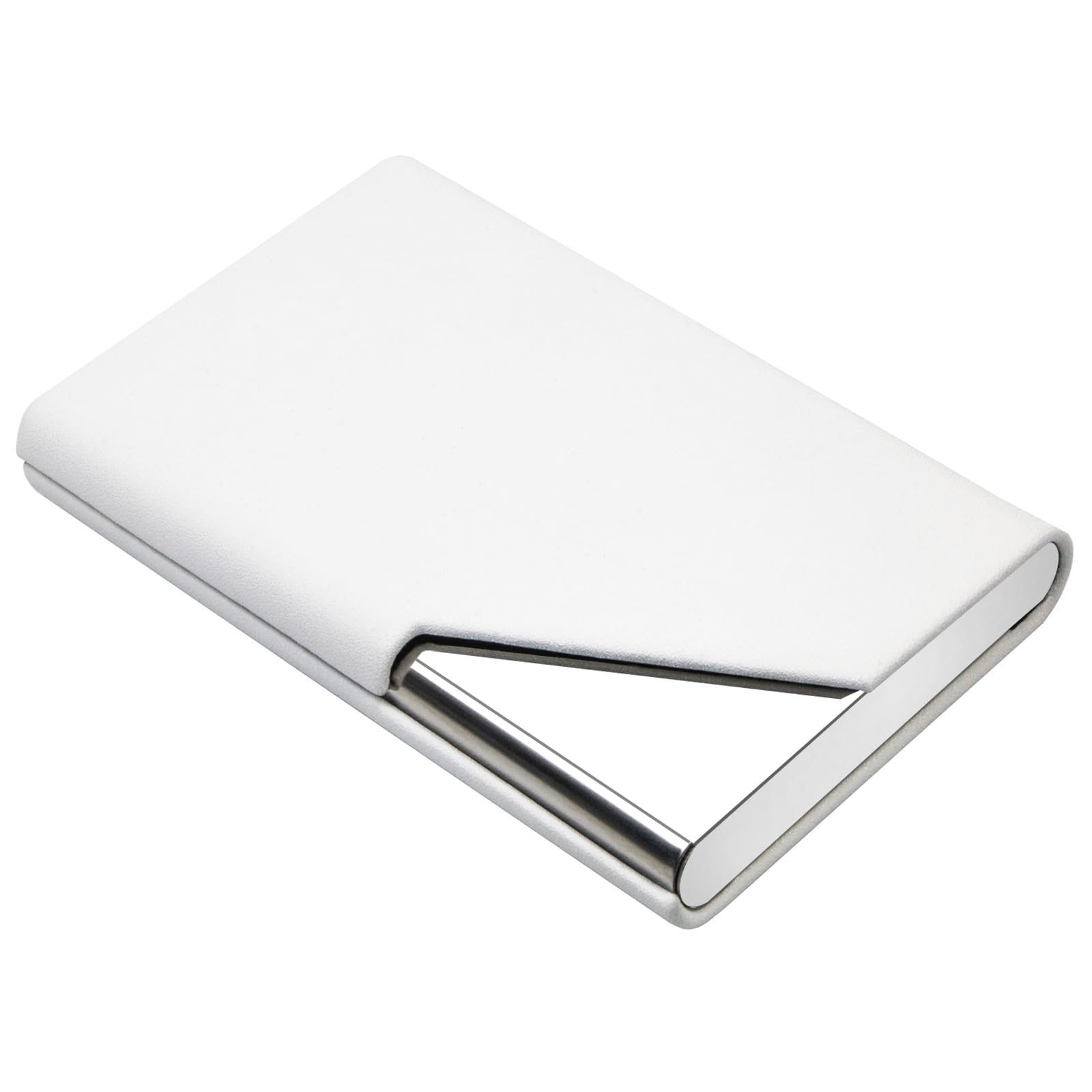 Padike Business Card Holder, Upgraded Leather Business Card Case Pocket ...