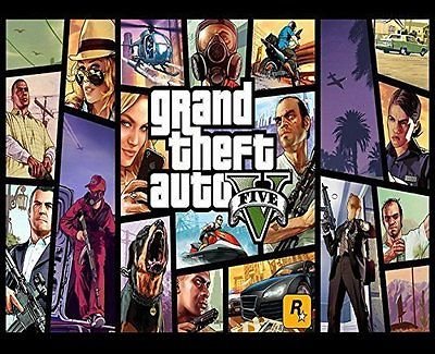 Buy SDore Grand Theft Auto GTA 5 Edible 1/2 Half Sheet Image Frosting ...