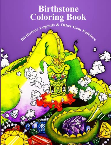 Amazon.com: Birthstone Coloring Book: Birthstone Legends & Other Gem ...