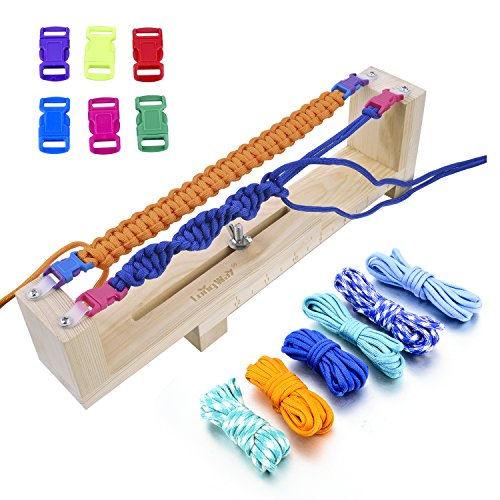 Long Way Jig Bracelet Maker with Parachute Cord, Wristband Maker - 6 ...