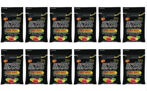 JELLYBELLY Jelly Belly Sport Beans [12-Pack] Assorted Sport Beans ...
