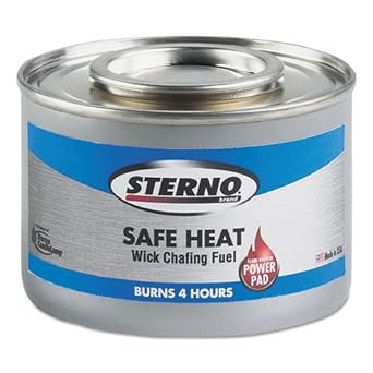 Amazon.com: Sterno Safe Heat With PowerPad, Ethylene Glycols, 240 g ...