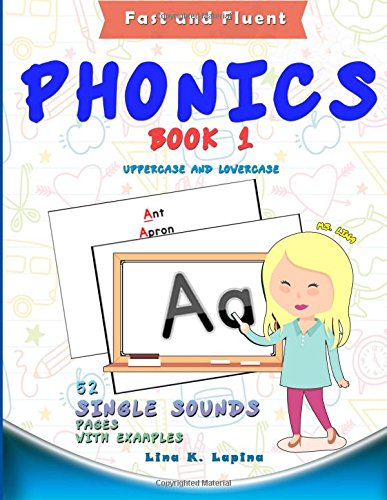 Buy Phonics Flashcards (Single Sounds): 52 flash cards with examples ...