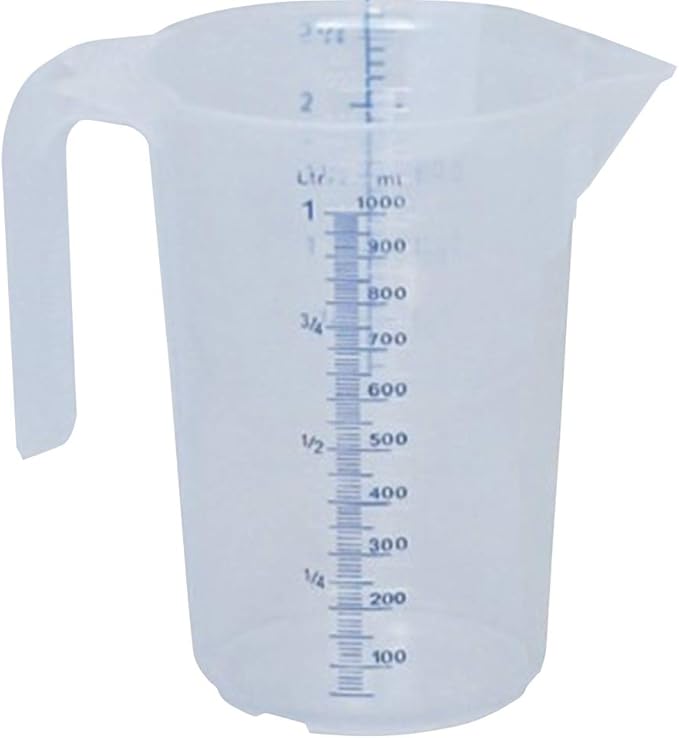 Amazon｜ドイツ製 ポリプロピレン 計量カップ オープンハンドル 2000ml 2L [割れない計量カップ・耐熱温度95度]｜計量カップ オンライン通販