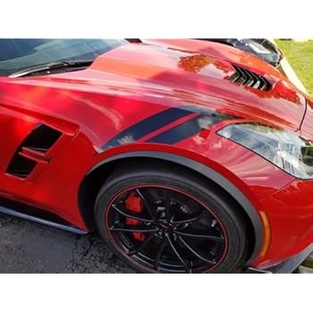 Amazon.com: ZIC Motorsports Corvette C7 Grand Sport Side Hash Marks ...