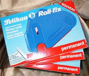 Amazon.com : 3 PACK PELIKAN ROLL-FIX # 950 ADHESIVE GLUE SYSTEM ...