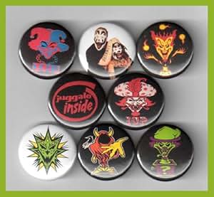 Amazon.com : Insane Clown Posse ICP Set of 8 - 1 Inch Magnets ...