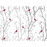 Amazon.com: Printed Tissue Paper for Gift Wrapping with Design (Red ...