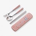 Amazon.com: SENIDIKE Cute Silverware Set, Animal Series Ceramic Handle ...