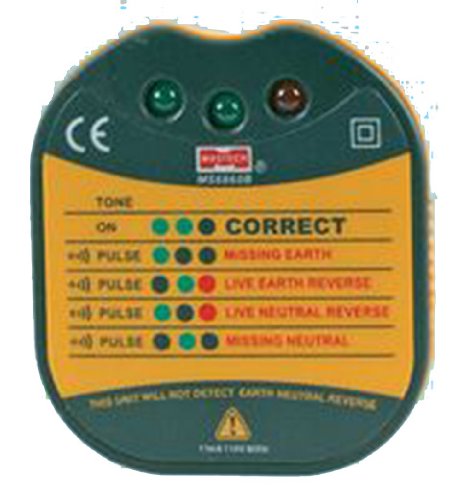 Martindale BZ101 (Buzz-It) 240V Socket Tester with Audible Buzzer ...