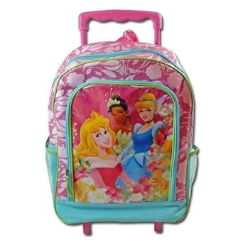 Amazon.com | Disney Princess 16" Rolling Backpack | Kids' Backpacks