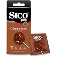 Sico Play 3 pack Condónes de látex texturizados sabor chocolate : Amazon.com.mx: Salud y Cuidado ...